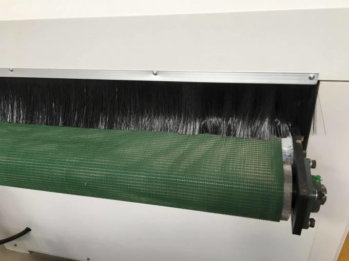 Wood Profile Moulding brush sanding machine with 6 sandpaper roller brush