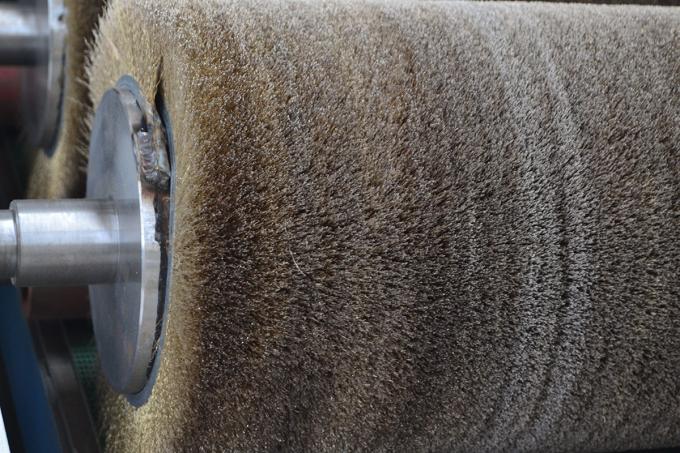 KC1000-5R Wire brush machine for wood floor wood grian making machines